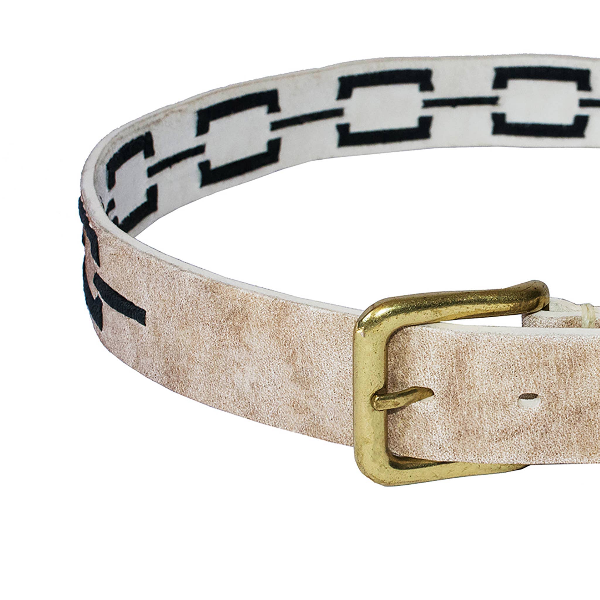 Stick & Ball - Correntino Polo Belt - Rawhide/Black ...