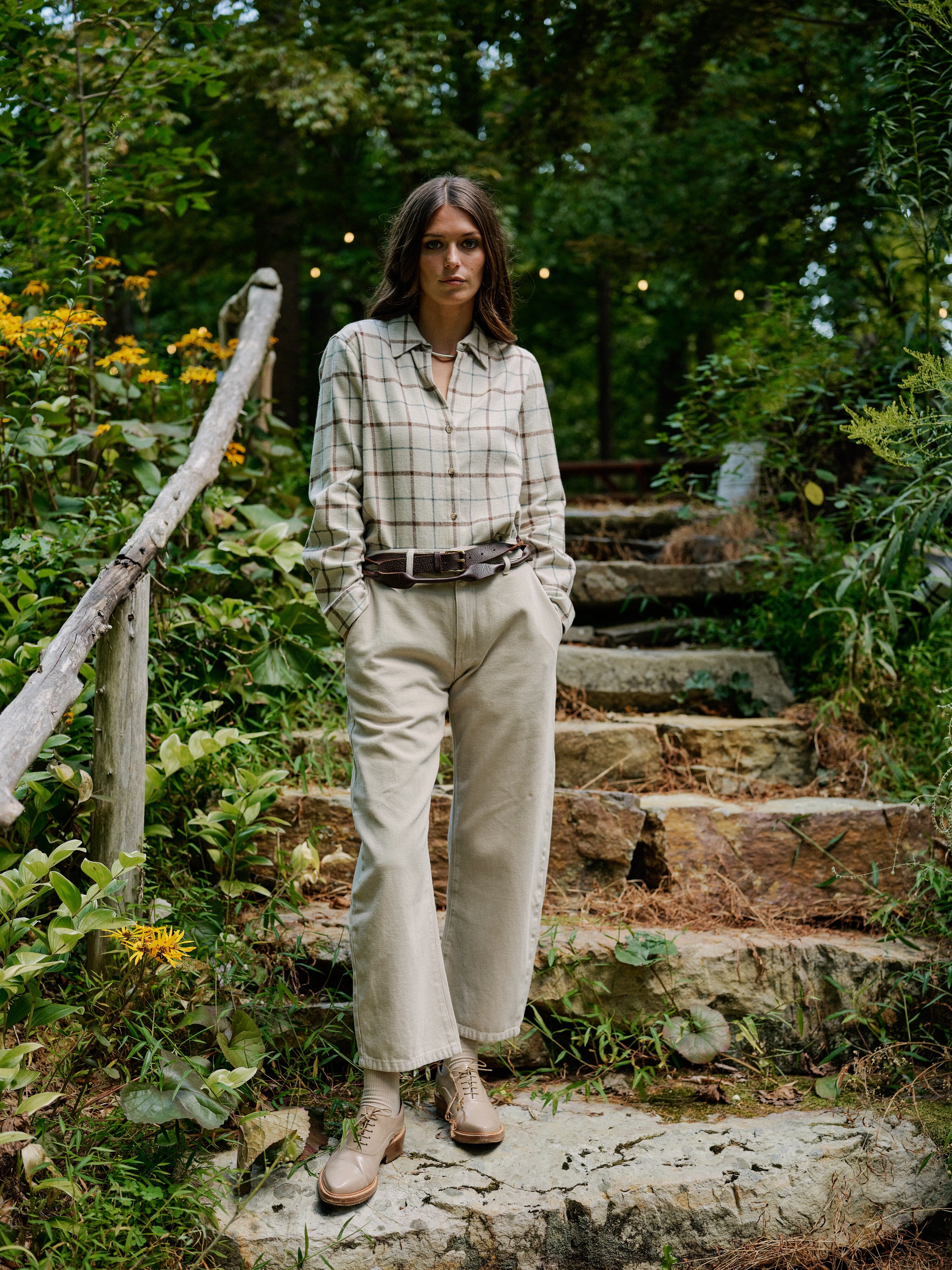 Women's Pilon Pant in Garment Dyed Recycled Cotton ...